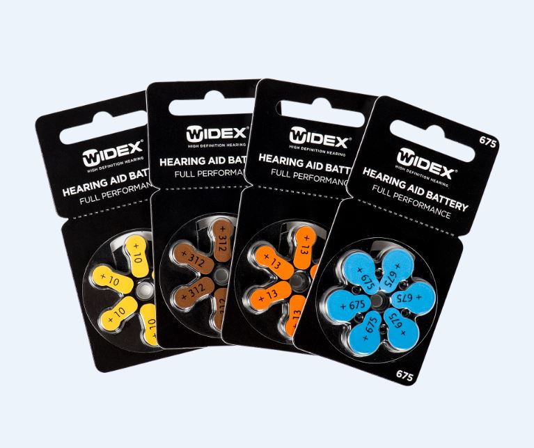 Widex Hearing Aid Batteries – Size 10 (Box of 60) — Only Hearing Aid
