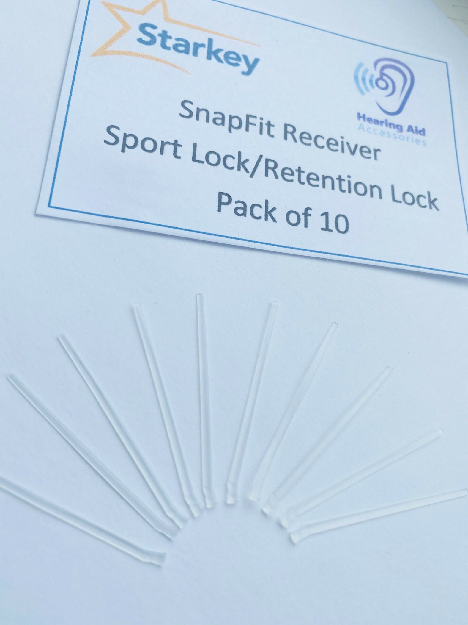 Starkey Sports Lock/Retention Locks – 10pack — Only Hearing Aid