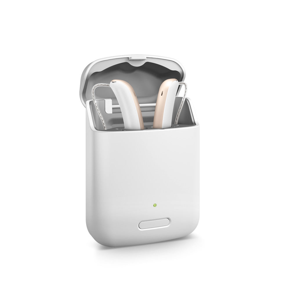 Signia Styletto Connect Charger Case — Only Hearing Aid